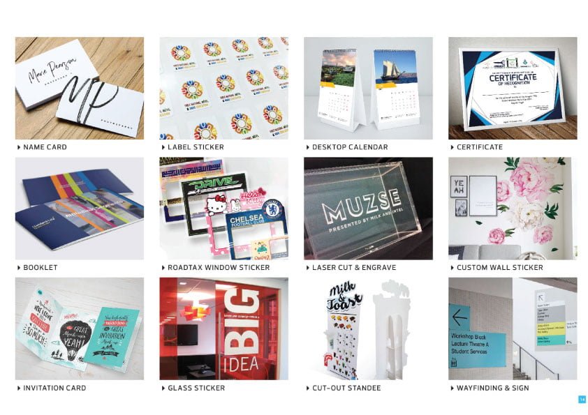 Sign Board & Signage - Print Kaler - Shah Alam | Bangi | Kedah