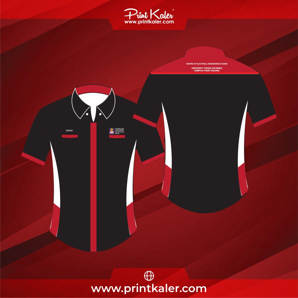 Baju Korporat Customade - Print Kaler - Shah Alam | Bangi | Kedah