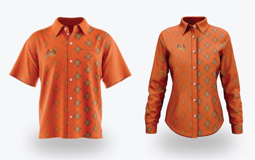 Baju Korporat Customade - Print Kaler - Shah Alam | Bangi | Kedah