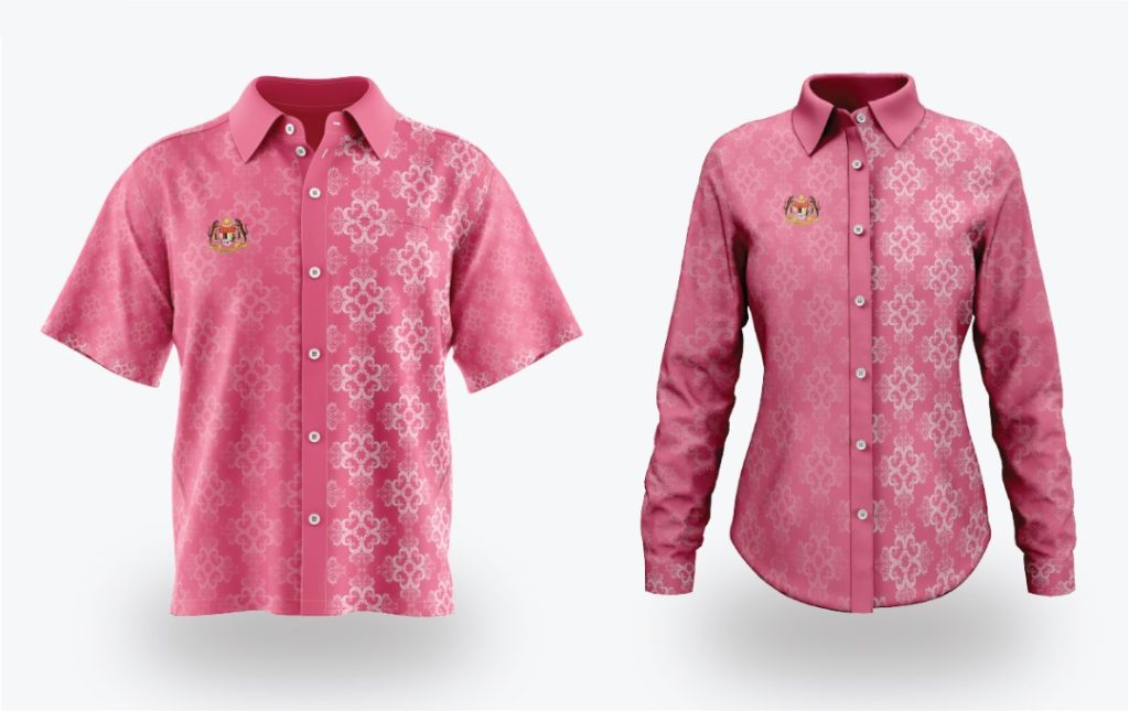 Baju Korporat Customade - Print Kaler - Shah Alam | Bangi | Kedah