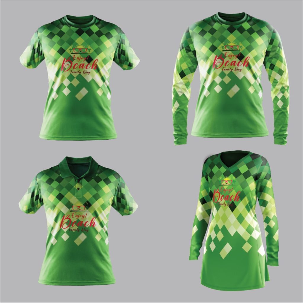Baju Hari Keluarga & Family Day - Print Kaler - Shah Alam | Bangi | Kedah