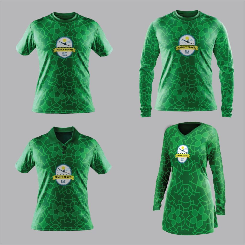 Baju Hari Keluarga & Family Day - Print Kaler - Shah Alam | Bangi | Kedah